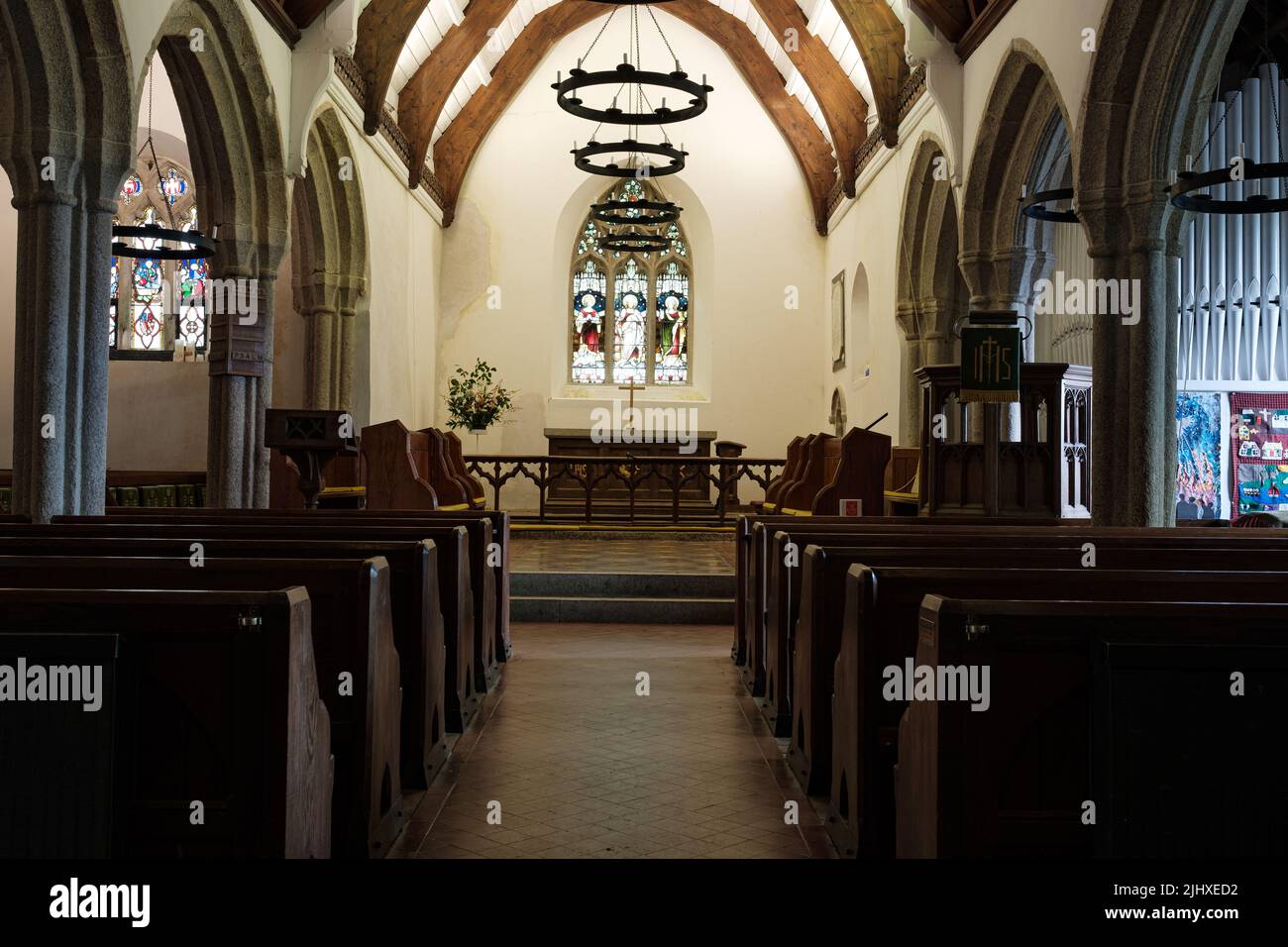 St mawnan and st stephens church mawnan hi-res stock photography and ...