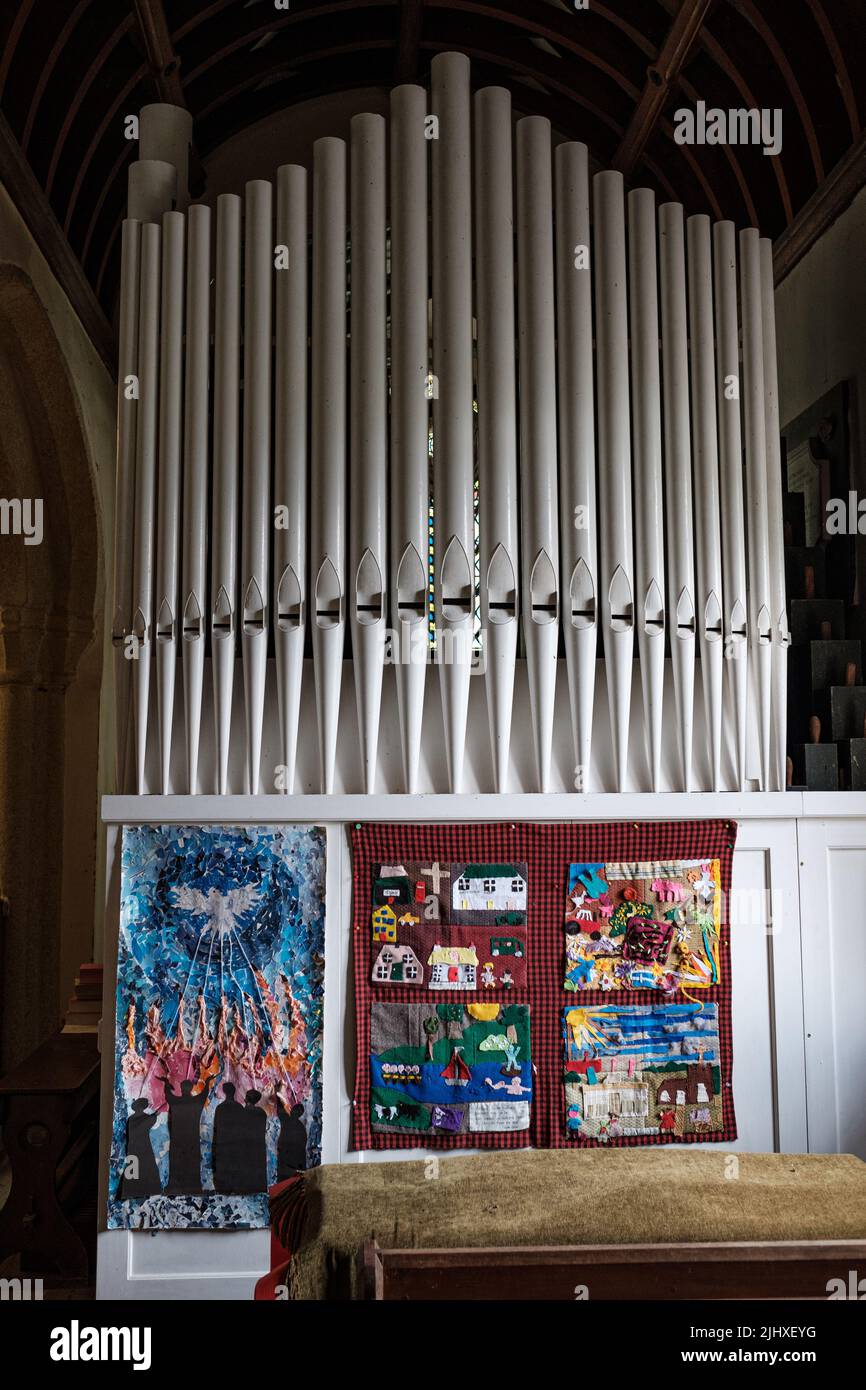 St mawnan and st stephens church mawnan hi-res stock photography and ...