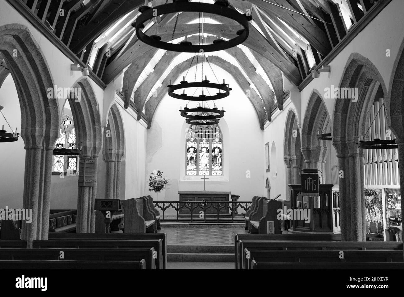 St mawnan and st stephens church mawnan hi-res stock photography and ...