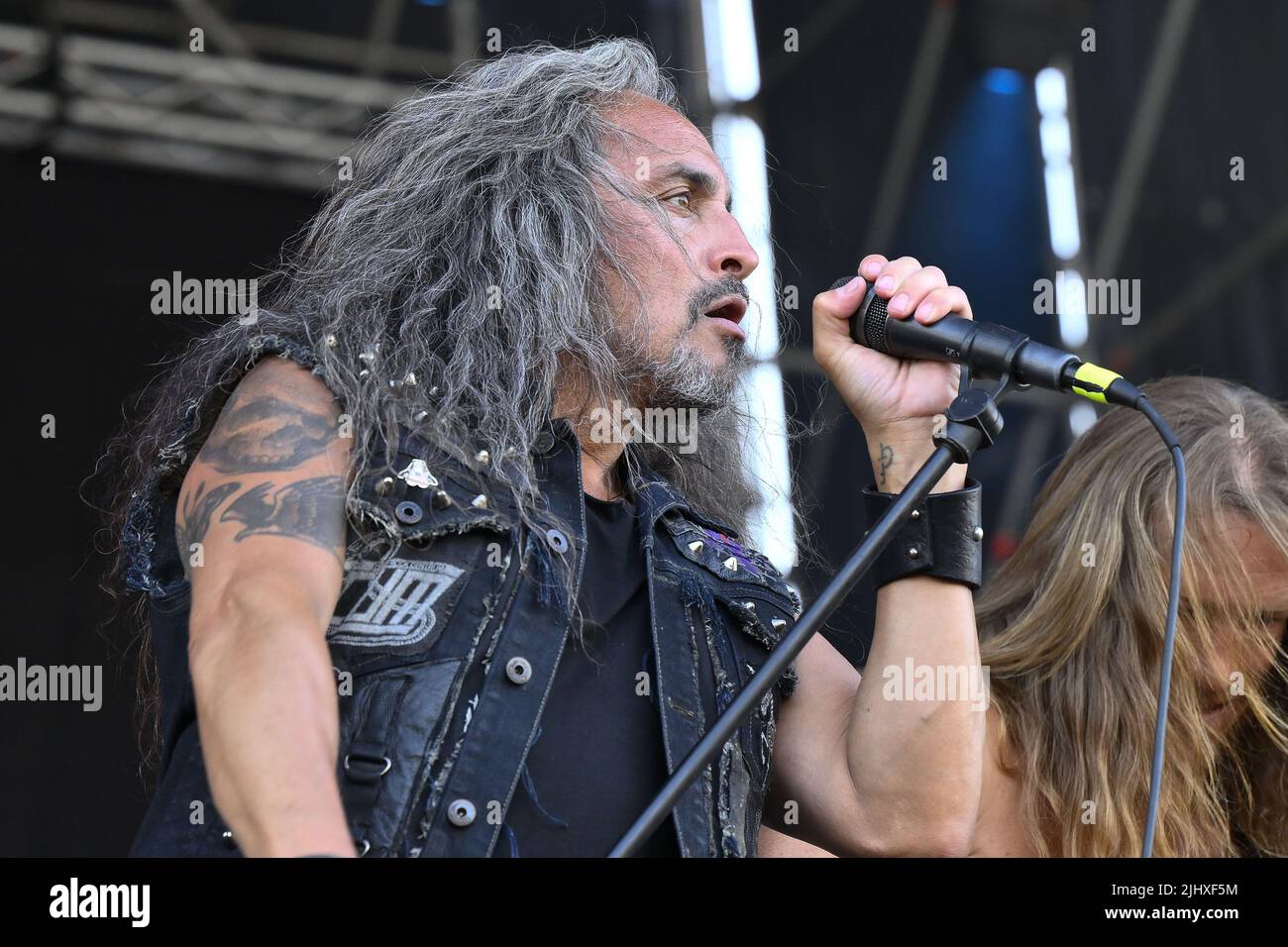 Death Angel Live at Rock in Roma, 19th July 2022, at Ippodromo delle ...