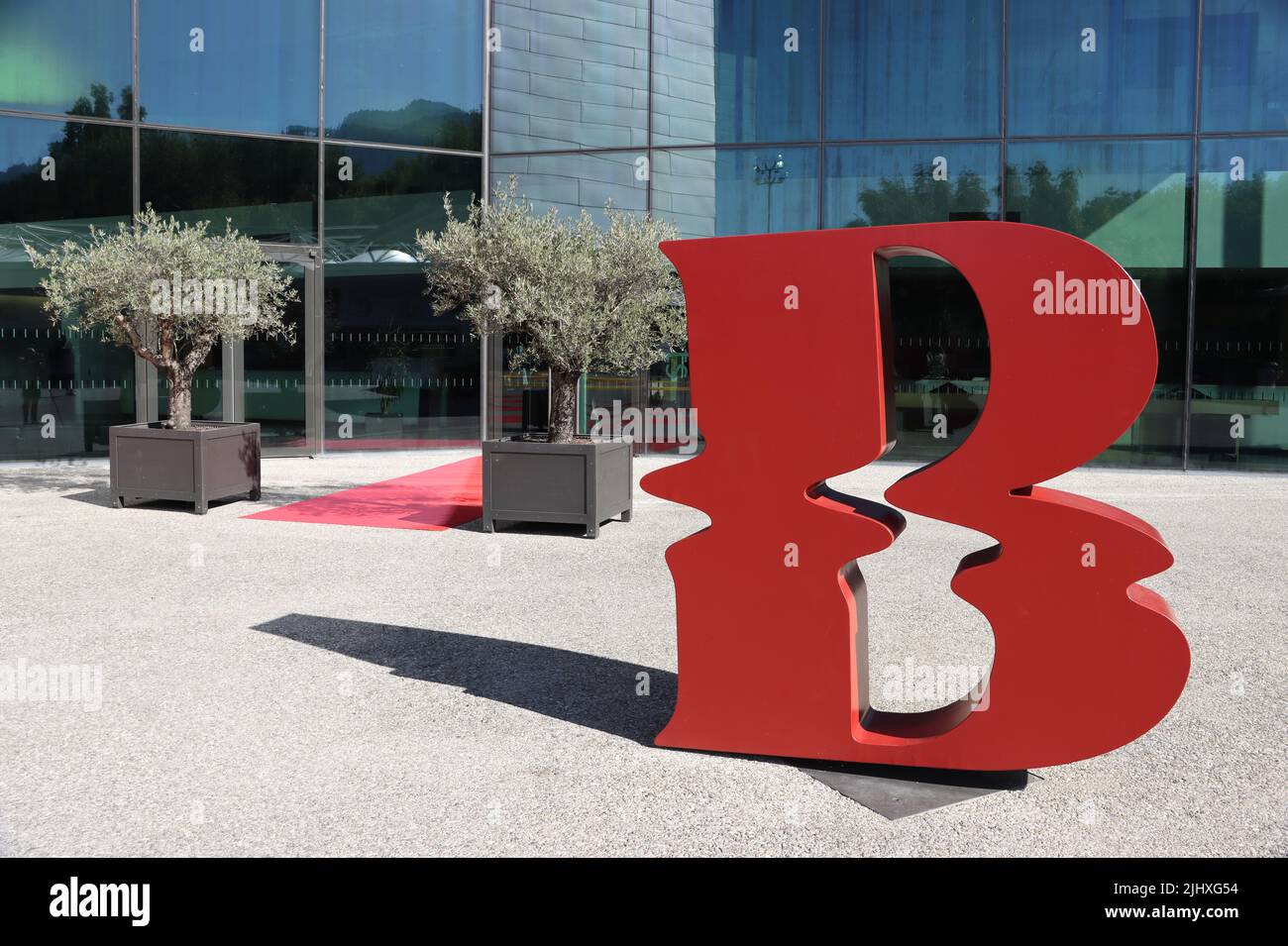 Austria,Bregenz. The largest sea stage theater in the world. Opera ...