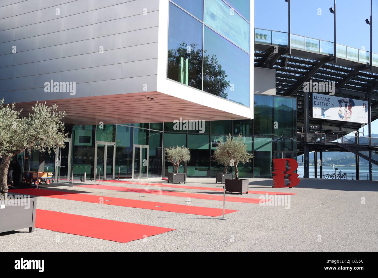 Austria,Bregenz. The largest sea stage theater in the world. Opera ...