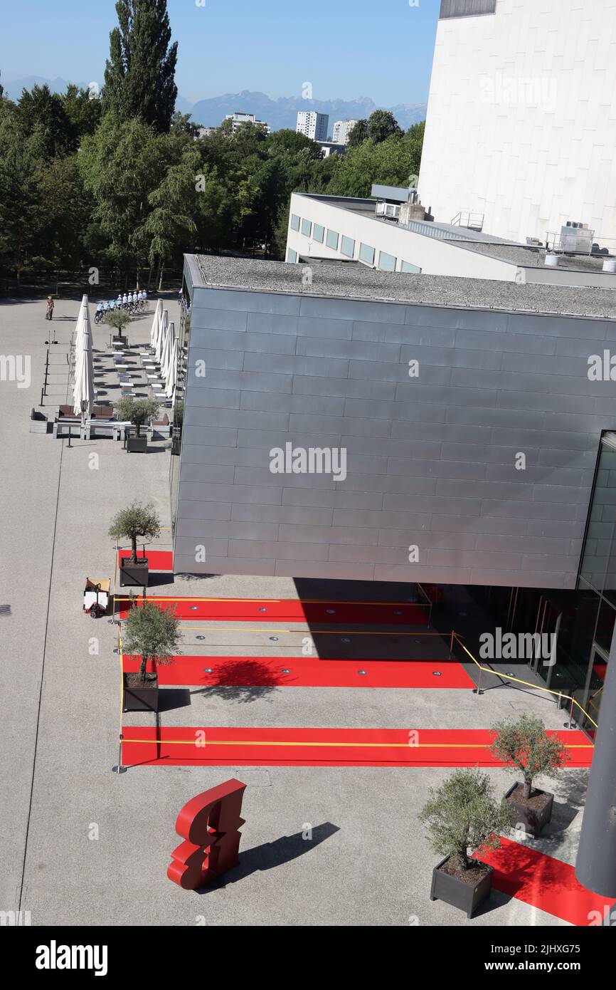 Austria,Bregenz. The largest sea stage theater in the world. Opera ...