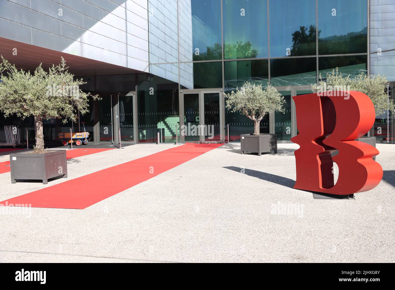 Austria,Bregenz. The largest sea stage theater in the world. Opera ...