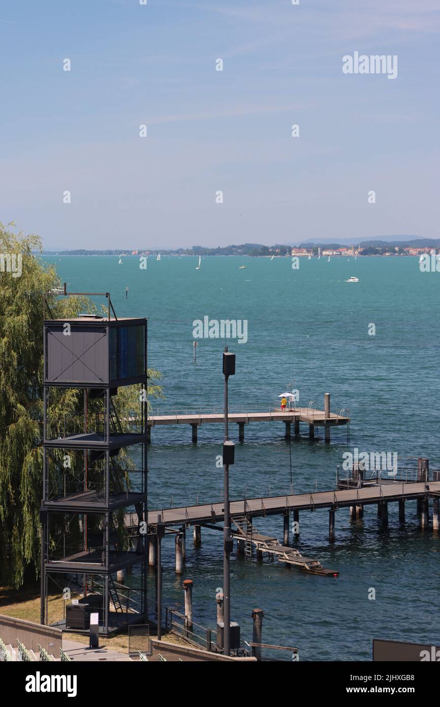 Austria,Bregenz. The largest sea stage theater in the world. Opera ...