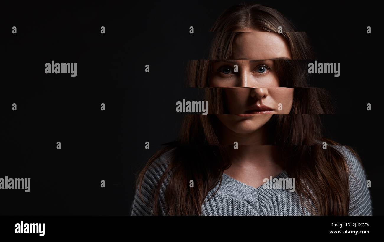 Distorted head hi-res stock photography and images - Alamy