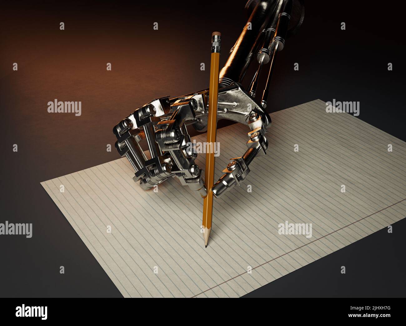 Bionic hand drawing hi-res stock photography and images - Alamy