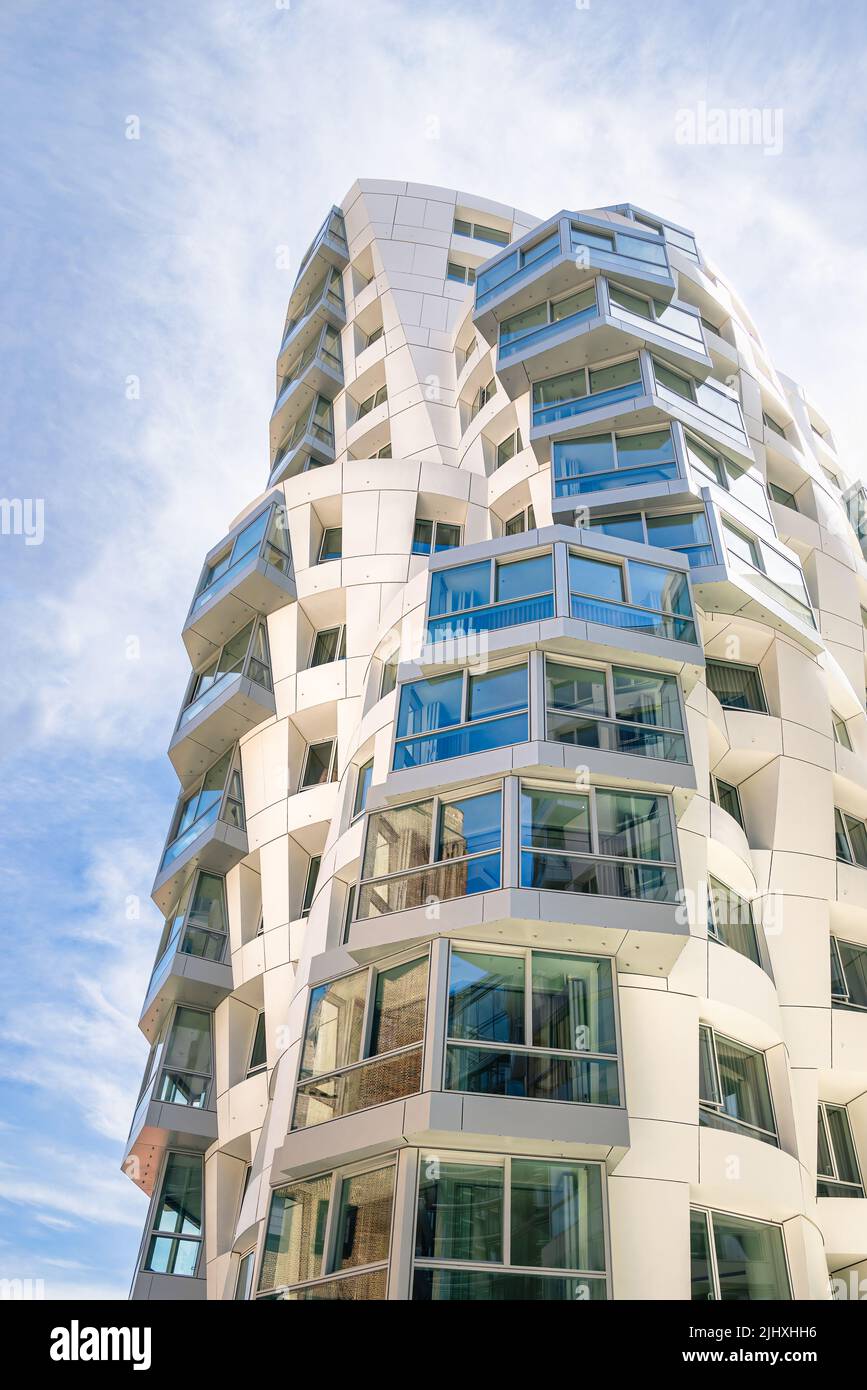 London, England, UK - Prospect Place housing development at Battersea ...