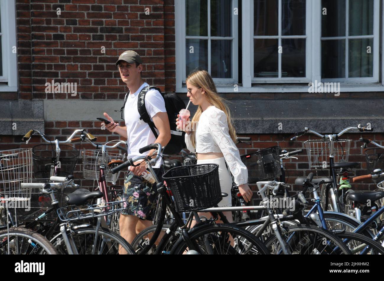 Copenhagen /Denmark/21 July 2022/Harsh weather summer heatwaves in ...