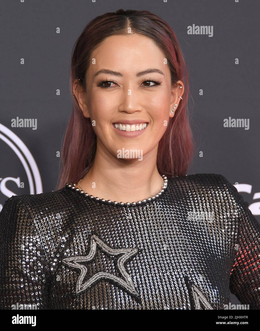 Michelle Wie West arrives at the 2022 ESPYs held at the Dolby Theater ...