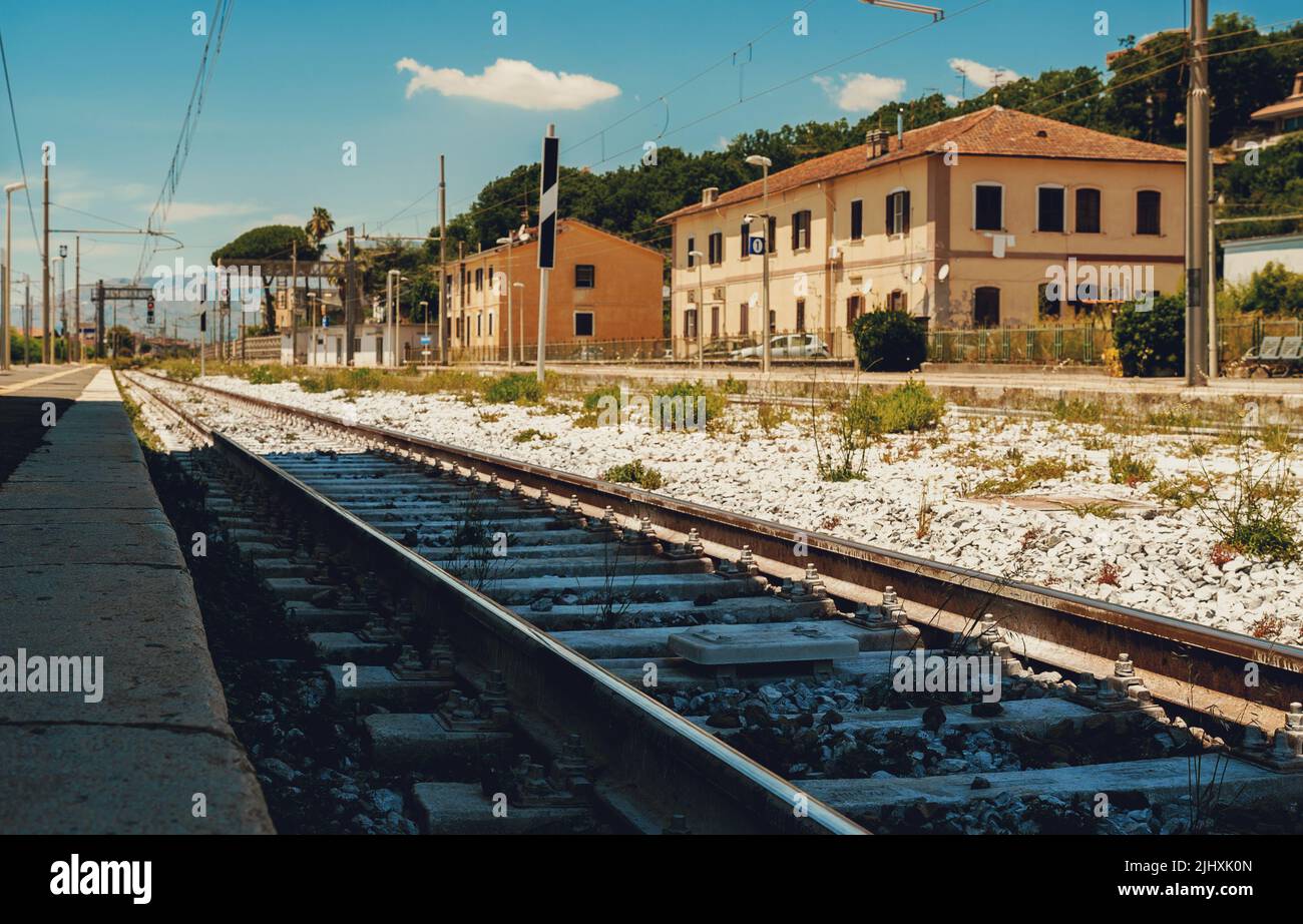 Italian rural station hi-res stock photography and images - Alamy