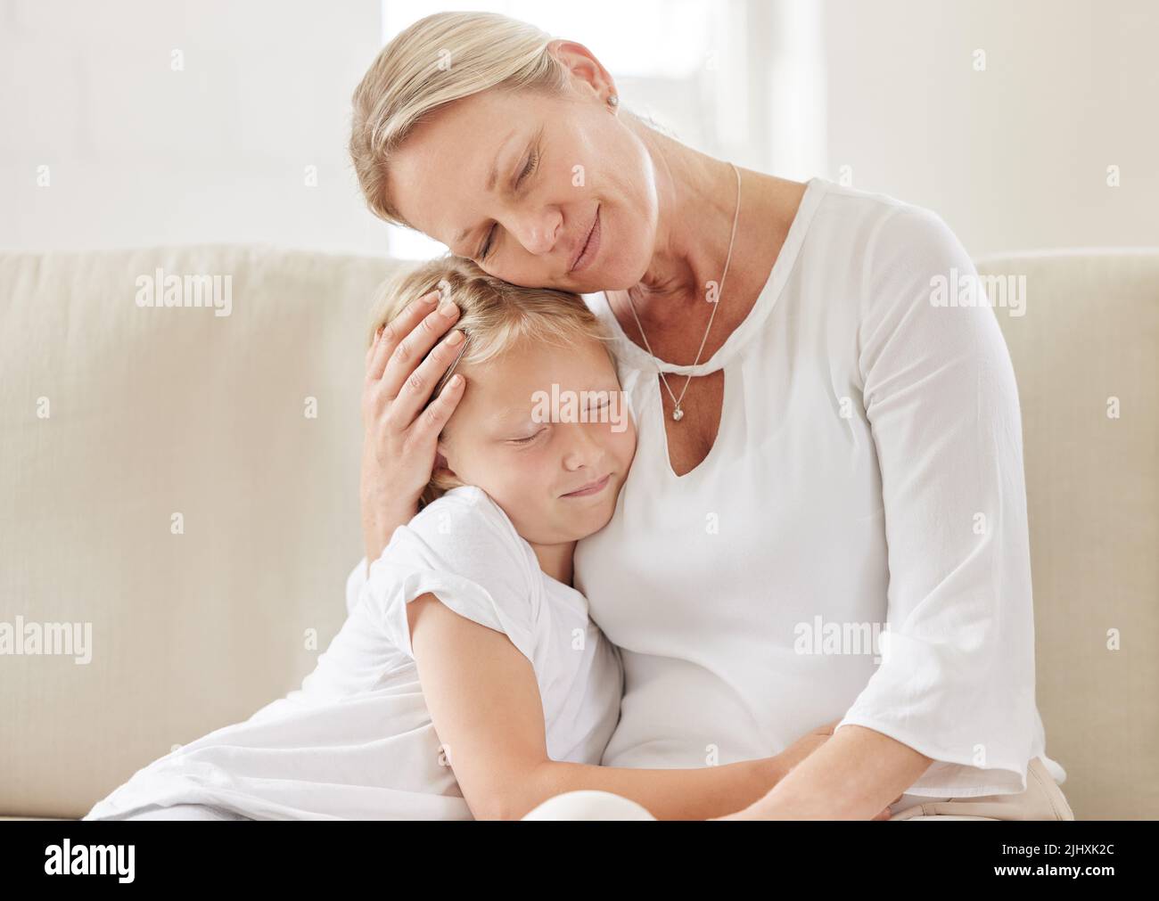 Child comforting friend hi-res stock photography and images - Alamy