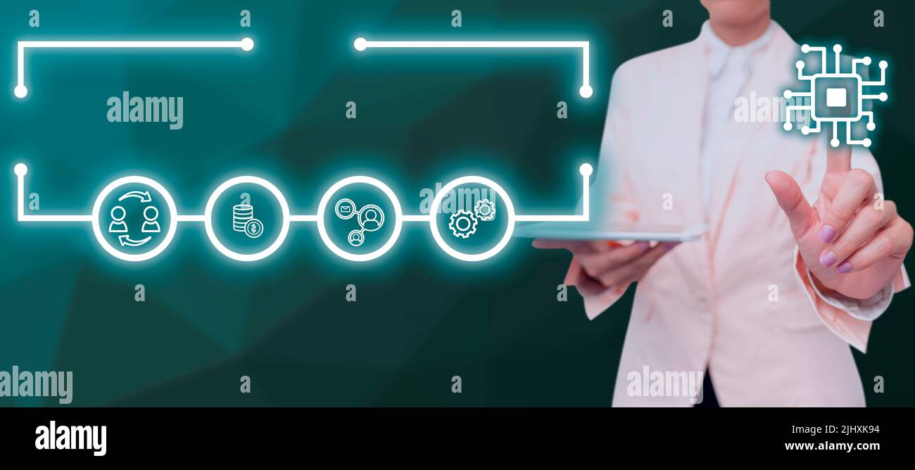 Businessman in suit holding open palm symbolizing successful teamwork ...