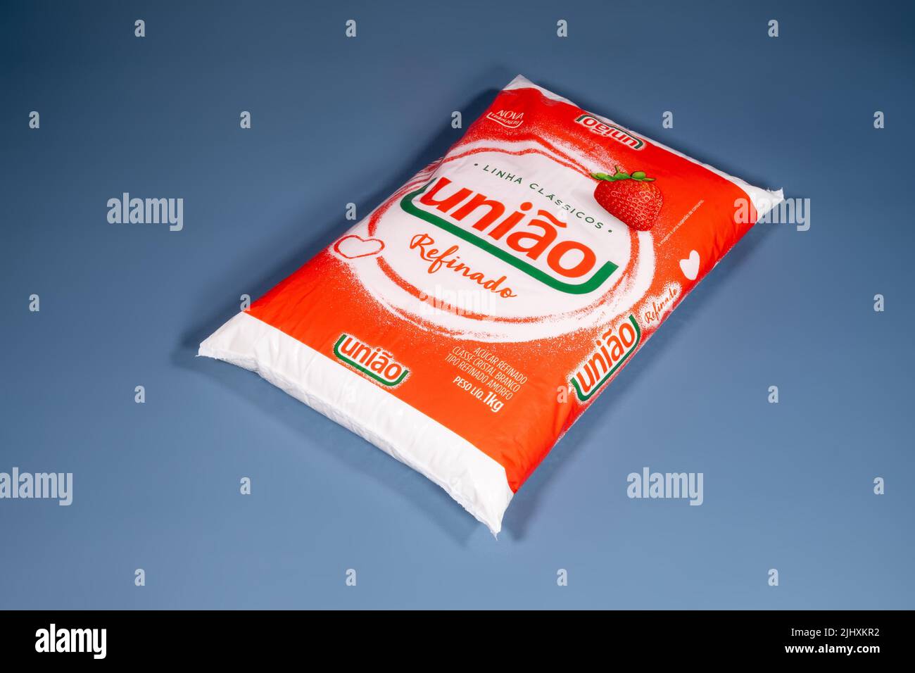 Rio, Brazil - may 22, 2022: Union brand sugar bag Stock Photo - Alamy