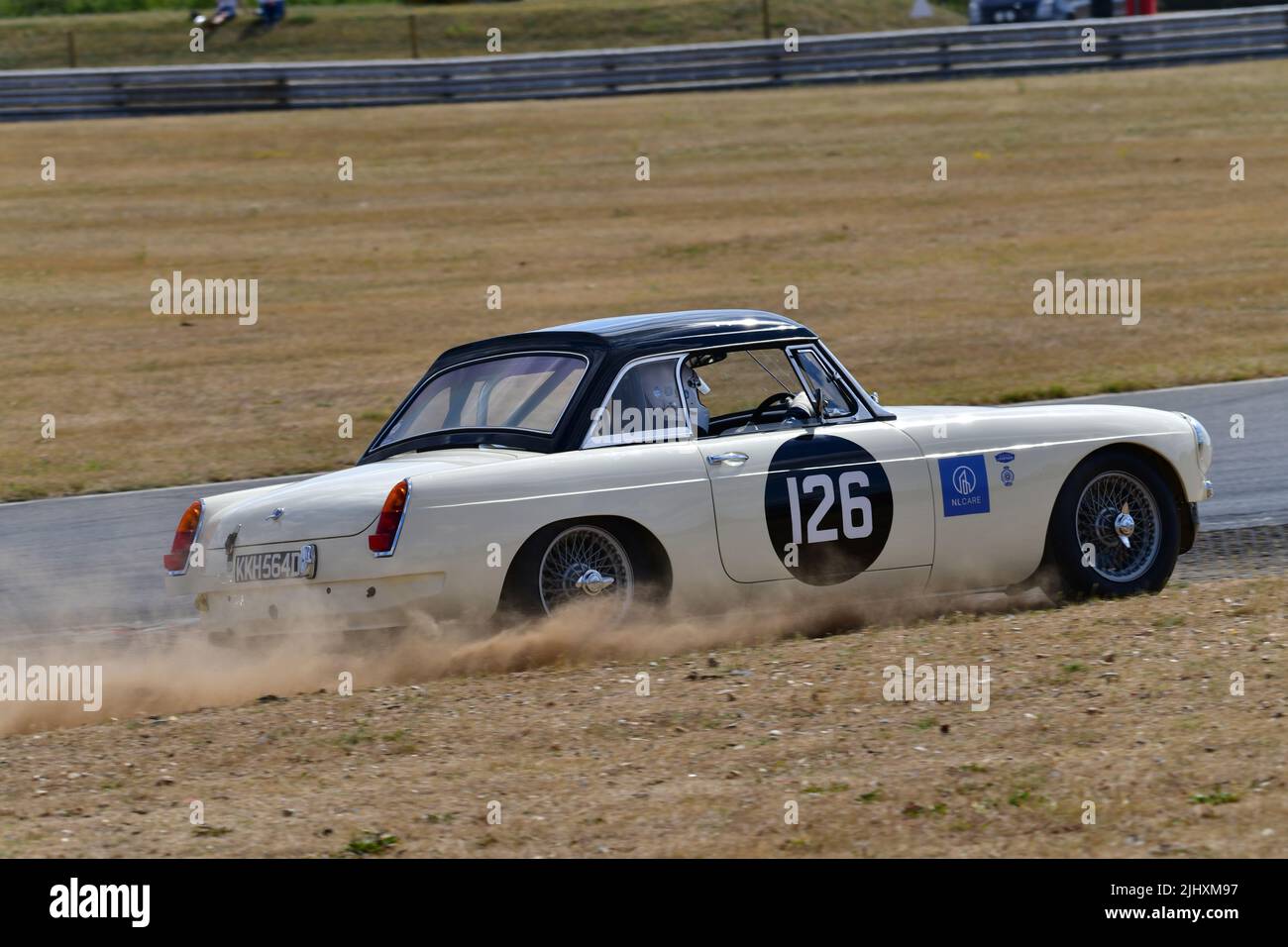 Guy Harman, Marc Gordon, Nick Finburgh, MG B, MRL Royal Automobile Club ...