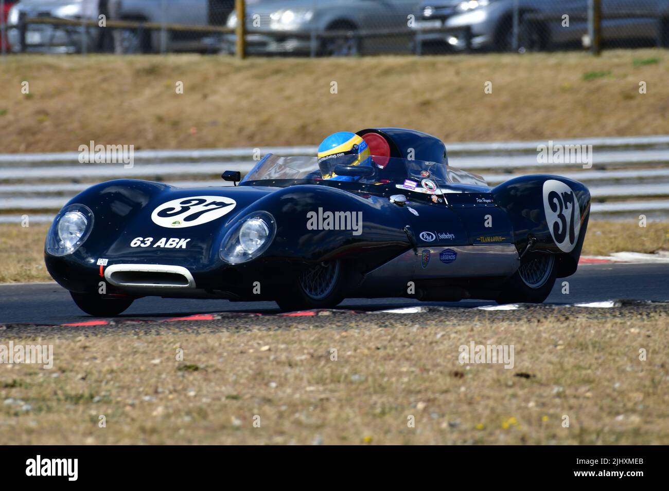 Peter Haynes, Mark Donaldson, Lotus XI Le Mans, MRL Royal Automobile ...