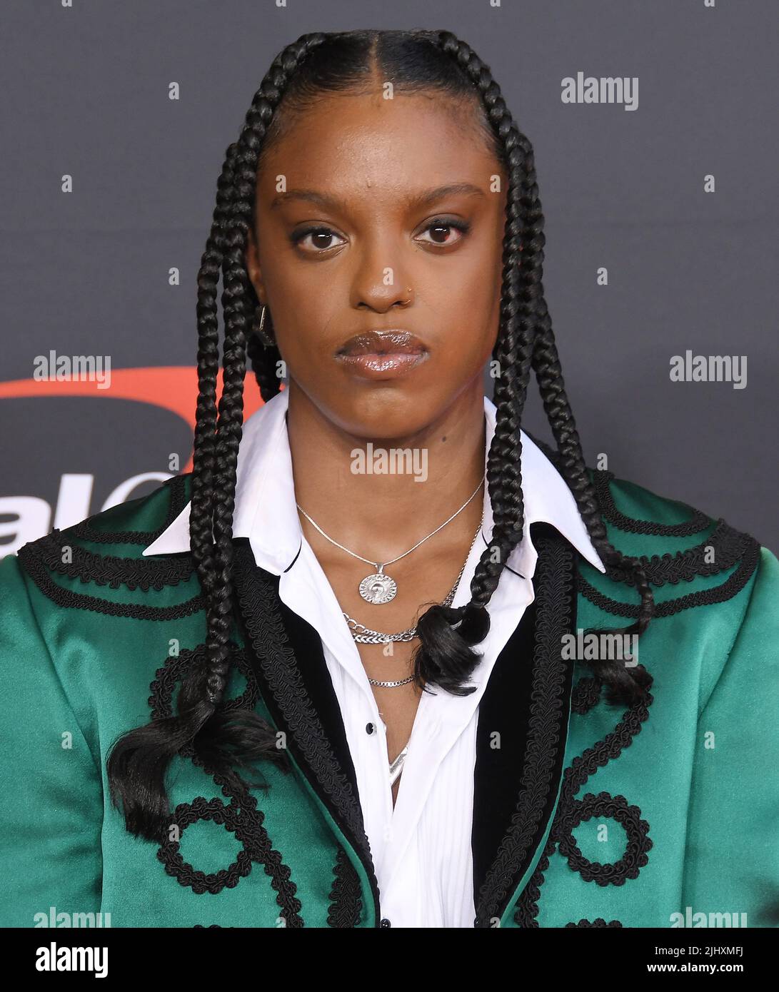 Los Angeles, USA. 20th July, 2022. Diamond DeShields arrives at the ...
