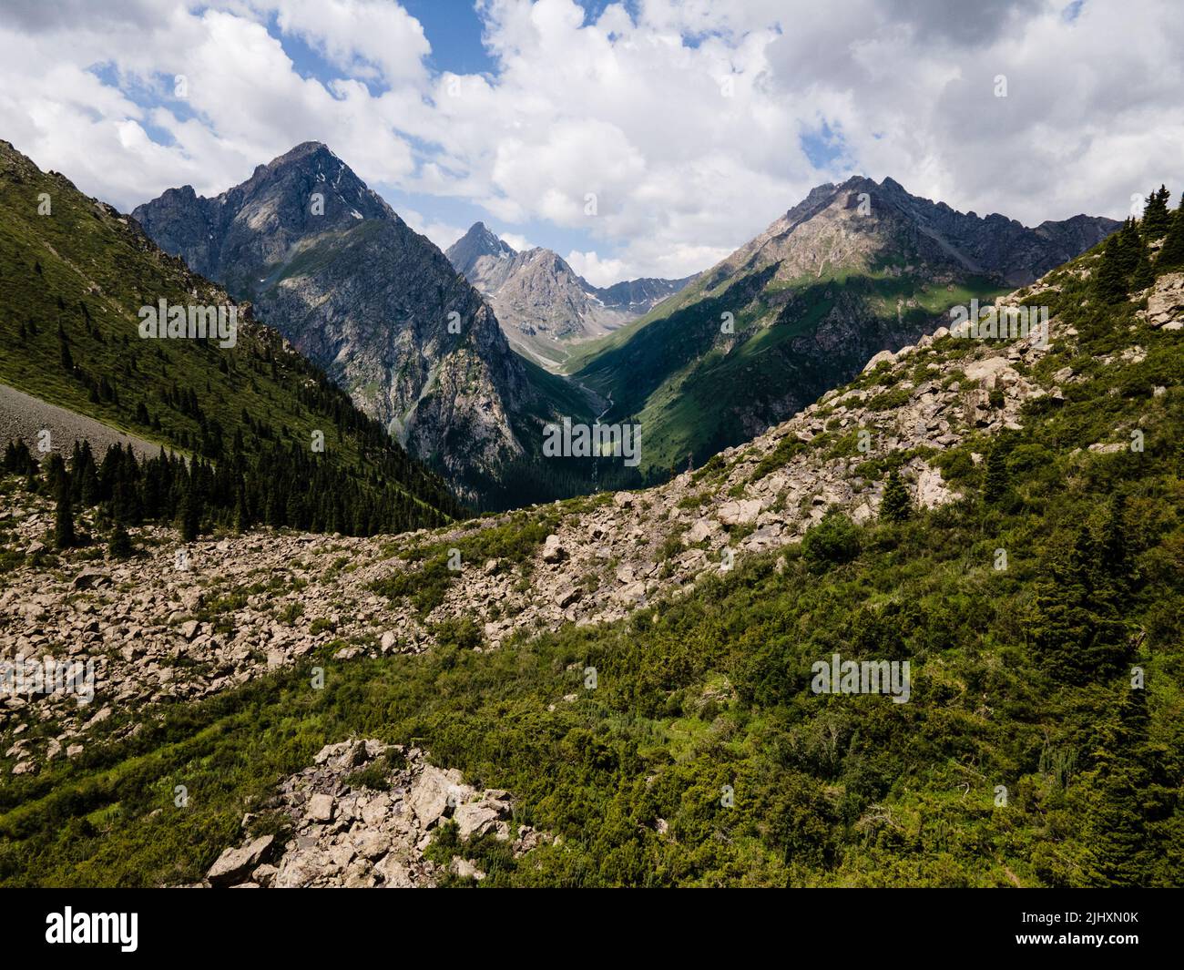 Trekking to Ala Kol Lake the Karakol National Park of Kyrgyzstan's ...