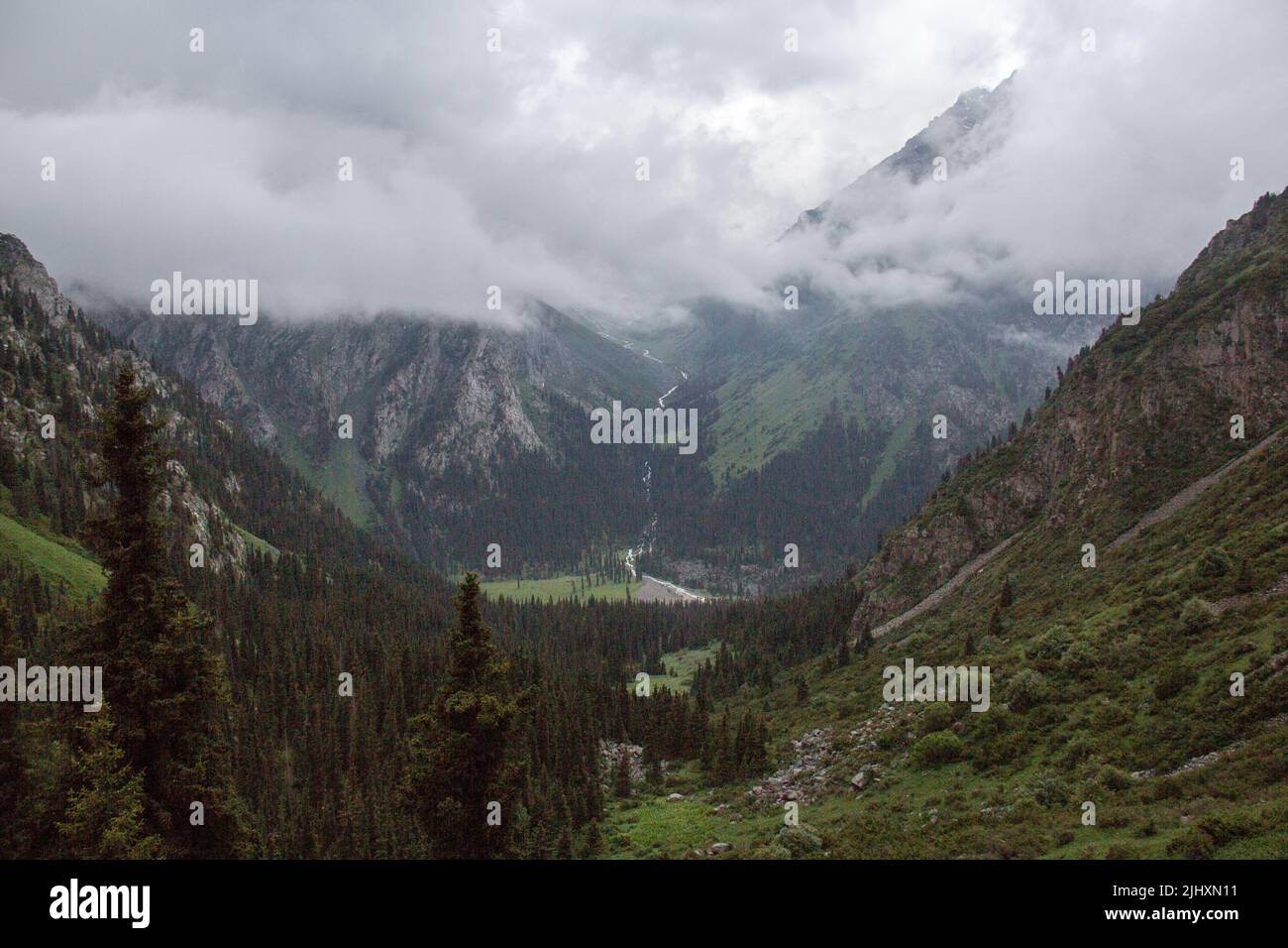 Trekking to Ala Kol Lake the Karakol National Park of Kyrgyzstan's ...