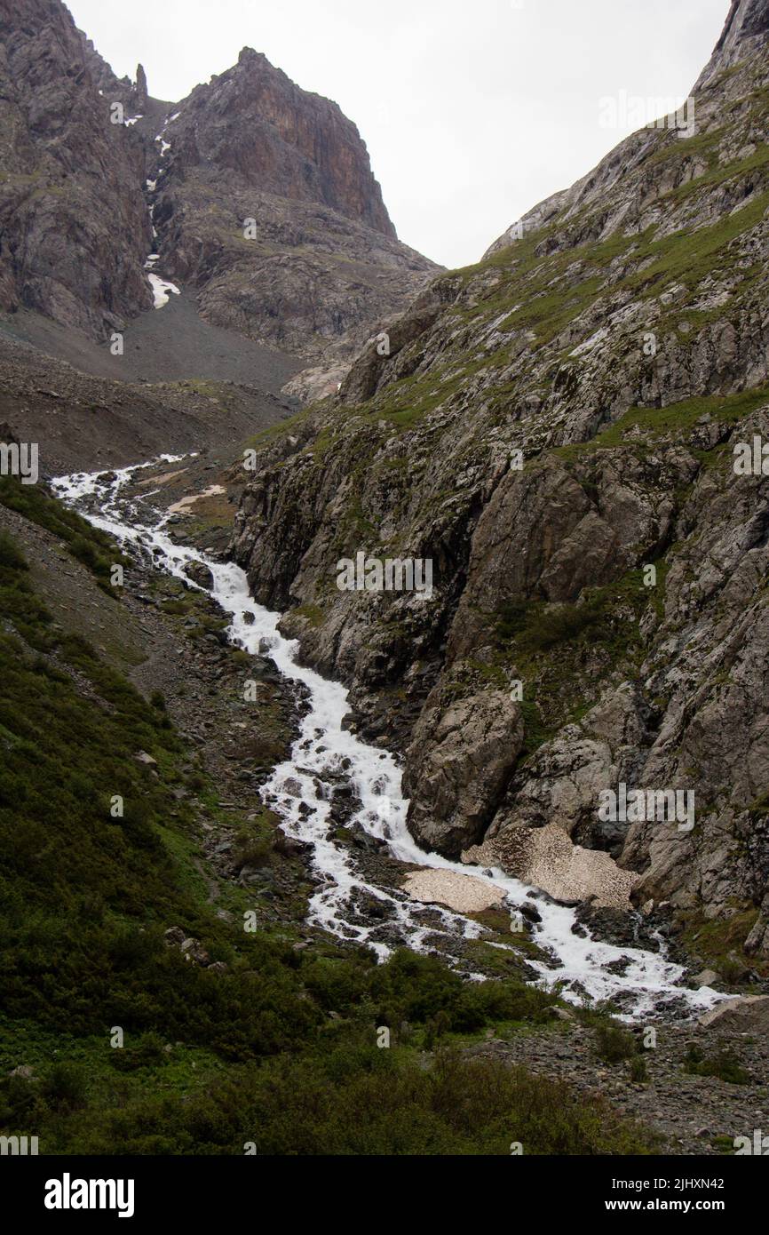 Trekking to Ala Kol Lake the Karakol National Park of Kyrgyzstan's ...