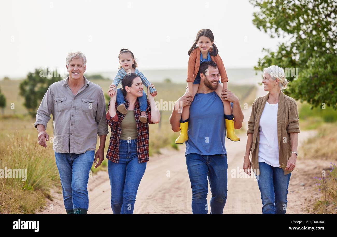 This is our family and the farm is our home. a multi-generational ...
