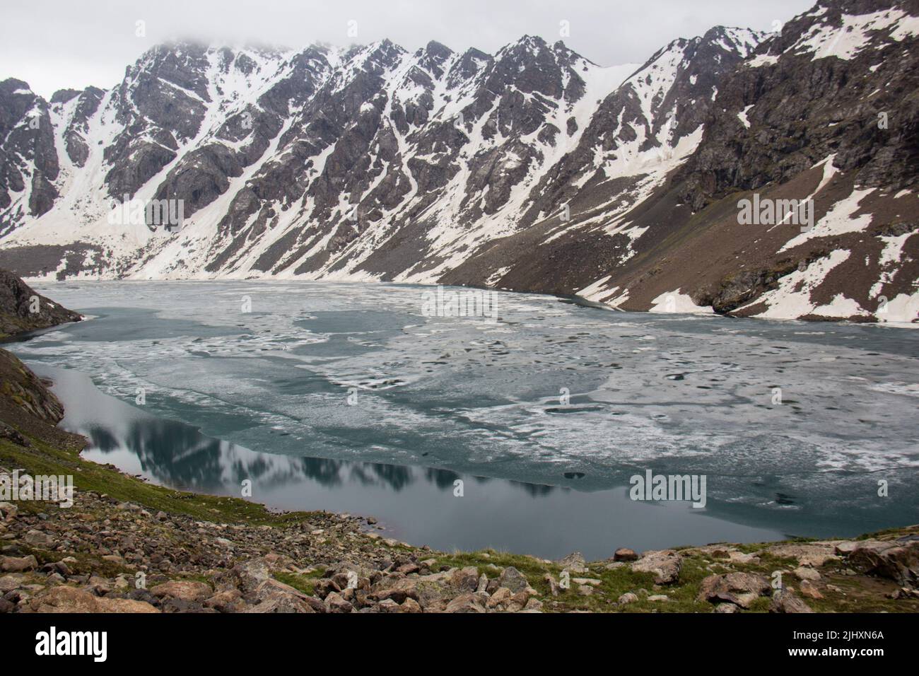 Trekking to Ala Kol Lake the Karakol National Park of Kyrgyzstan's ...