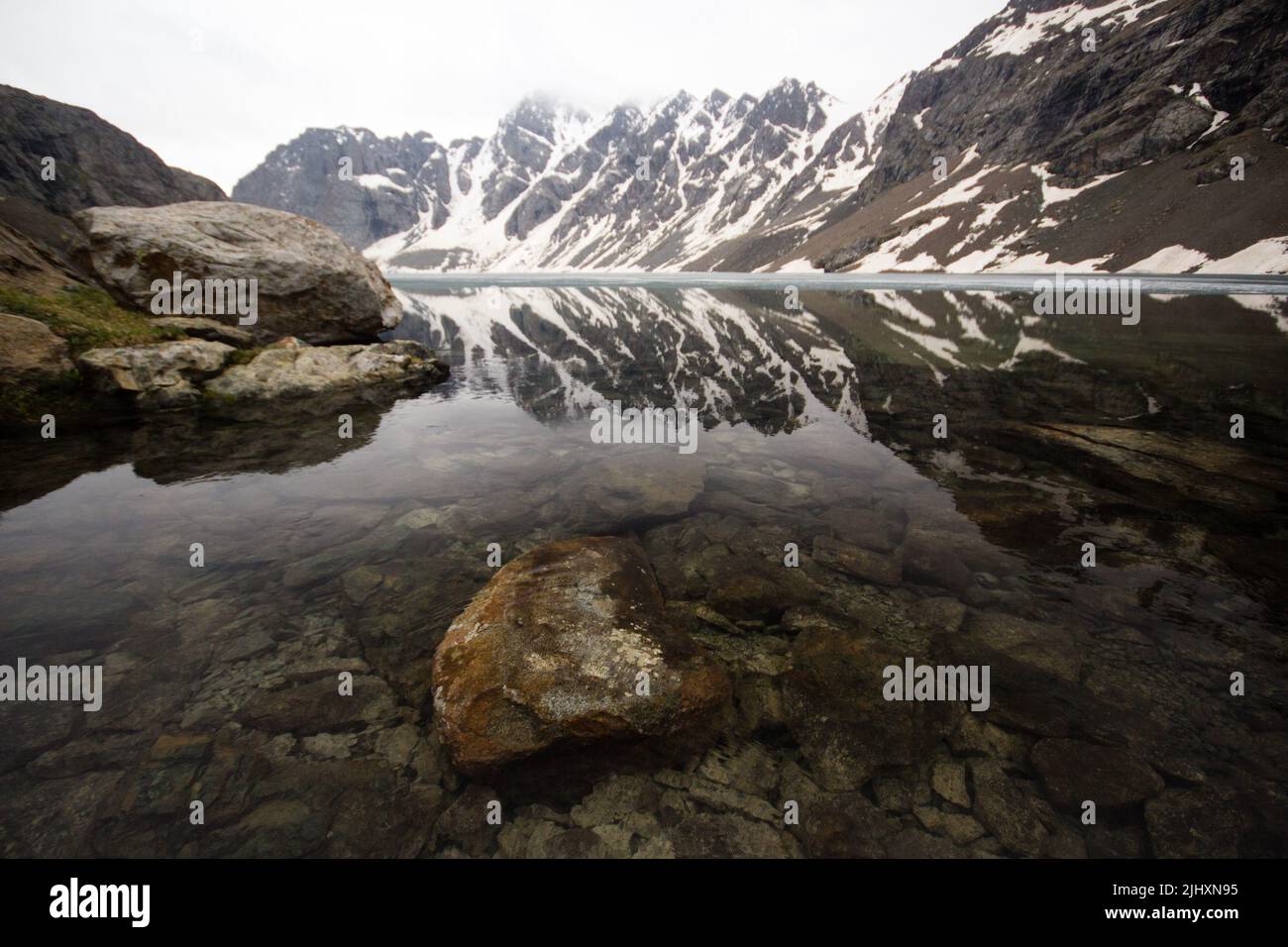 Trekking to Ala Kol Lake the Karakol National Park of Kyrgyzstan's ...