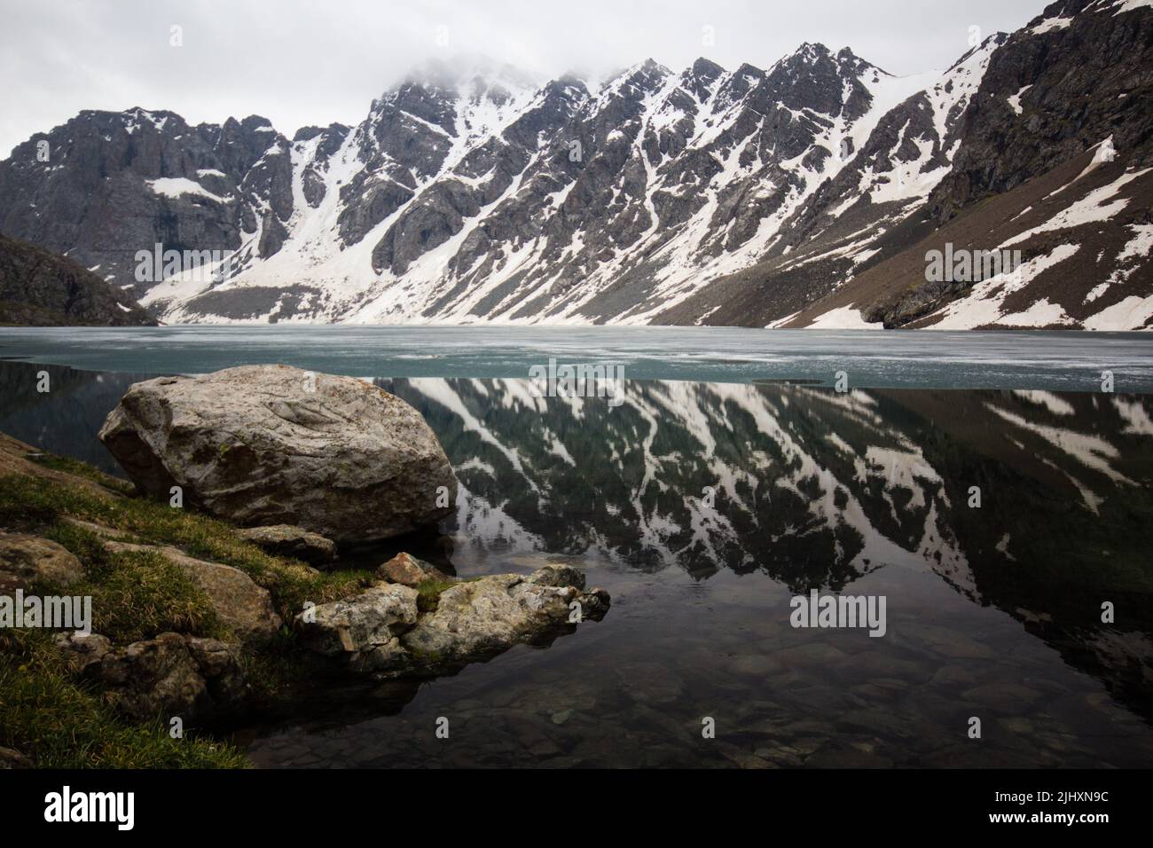 Trekking to Ala Kol Lake the Karakol National Park of Kyrgyzstan's ...