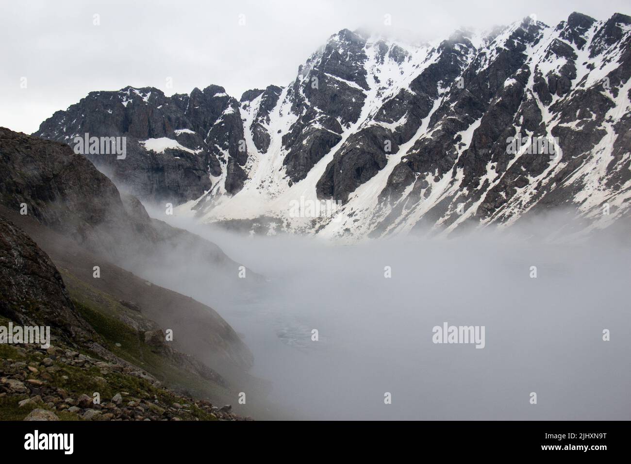 Trekking to Ala Kol Lake the Karakol National Park of Kyrgyzstan's ...