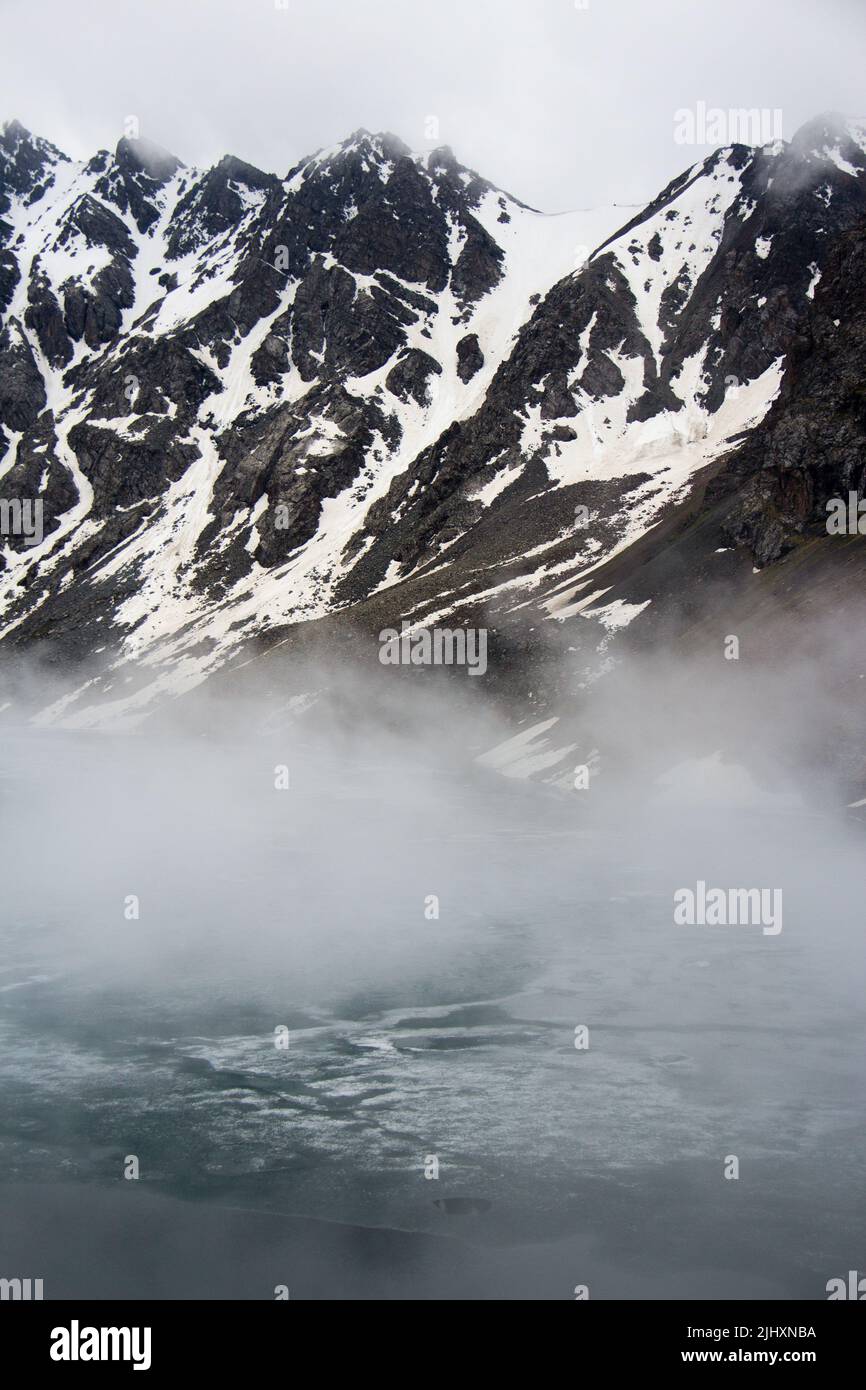 Trekking to Ala Kol Lake the Karakol National Park of Kyrgyzstan's ...