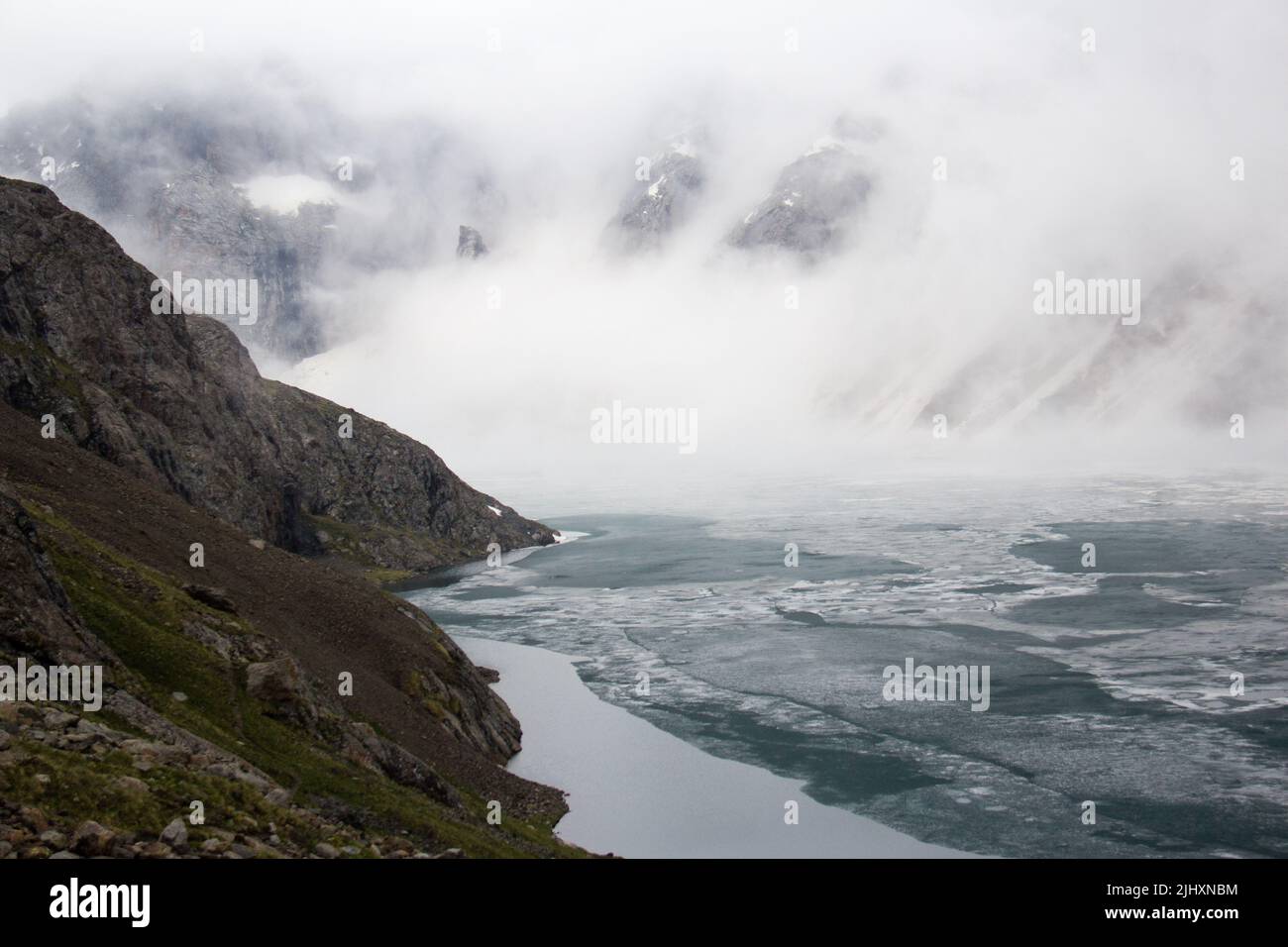 Trekking to Ala Kol Lake the Karakol National Park of Kyrgyzstan's ...