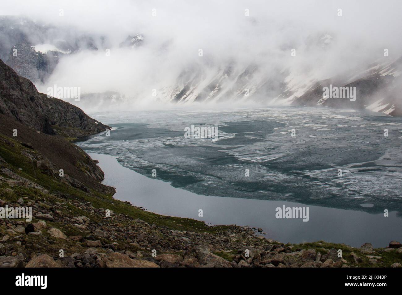 Trekking to Ala Kol Lake the Karakol National Park of Kyrgyzstan's ...