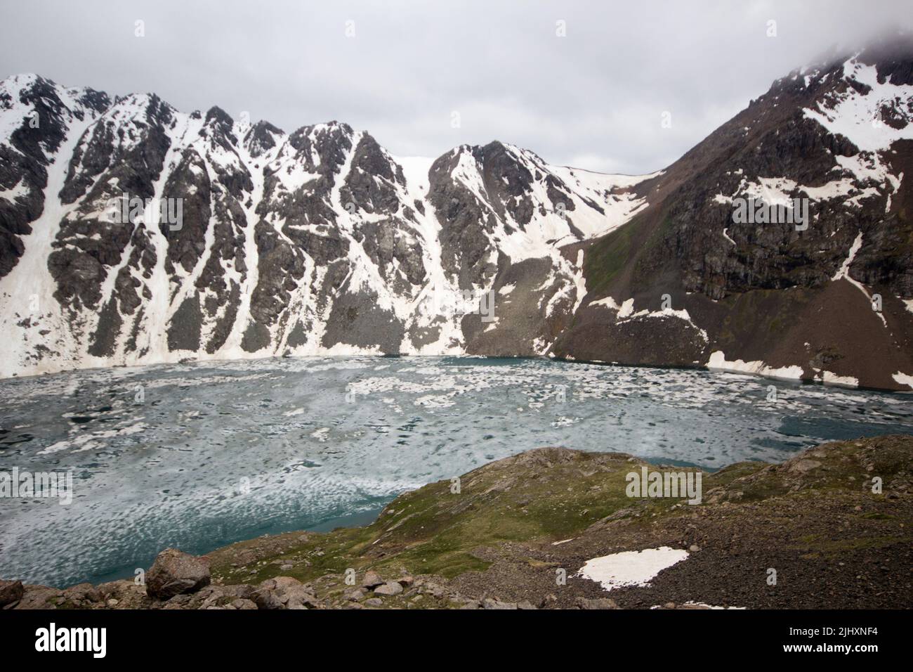 Trekking to Ala Kol Lake the Karakol National Park of Kyrgyzstan's ...