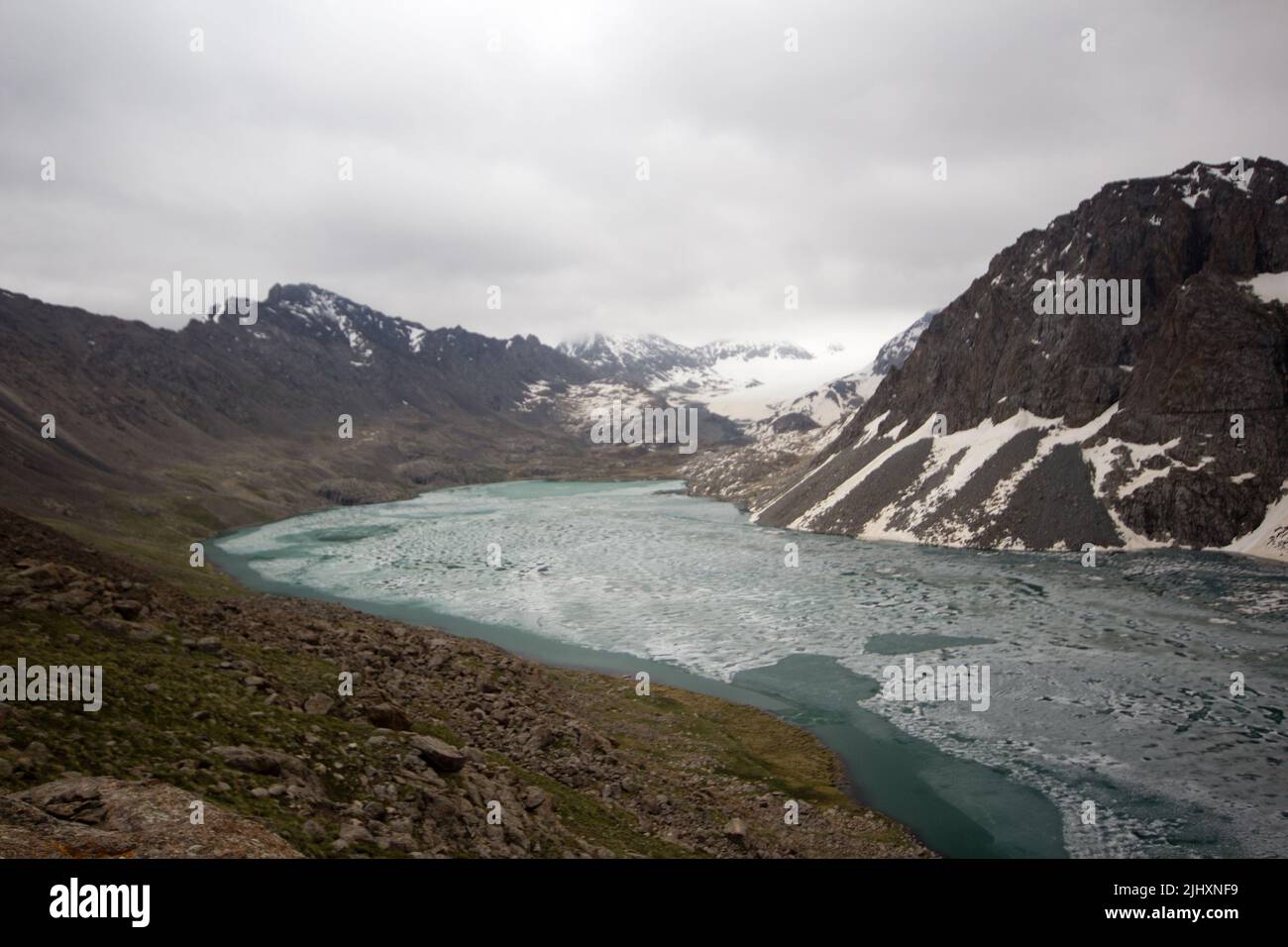 Trekking to Ala Kol Lake the Karakol National Park of Kyrgyzstan's ...