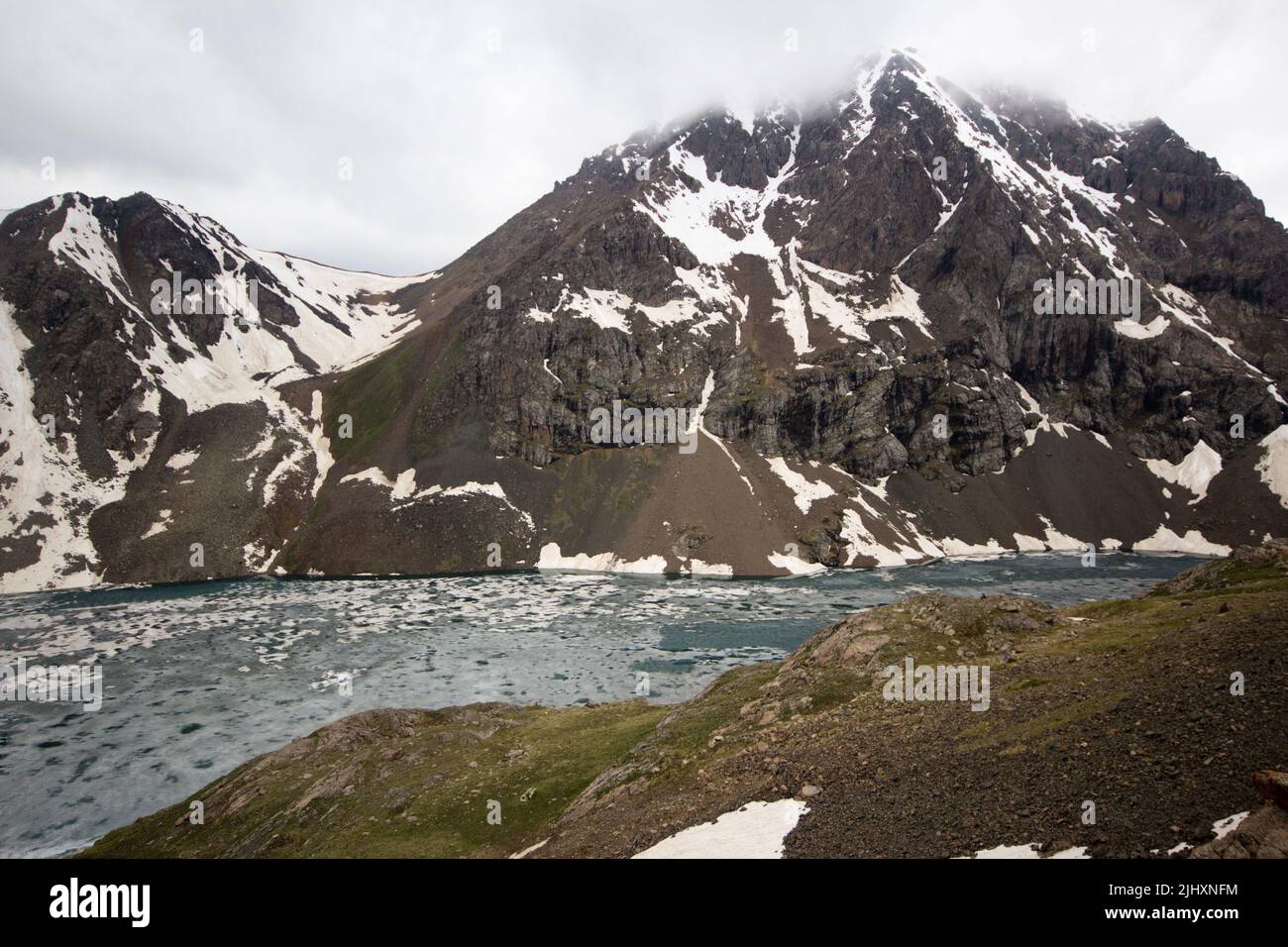 Trekking to Ala Kol Lake the Karakol National Park of Kyrgyzstan's ...