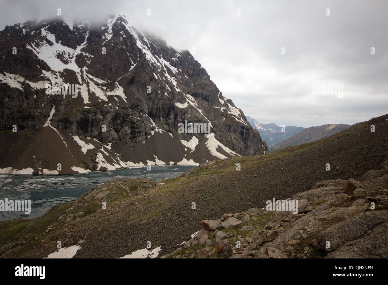 Trekking to Ala Kol Lake the Karakol National Park of Kyrgyzstan's ...