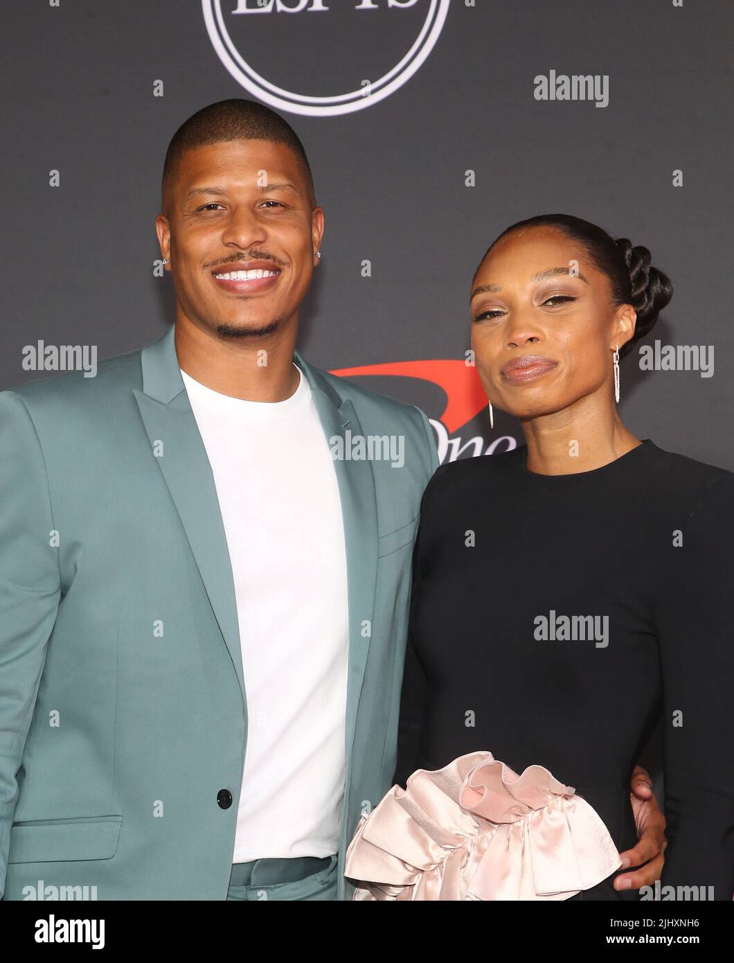 Kenneth Ferguson And Allyson Felix