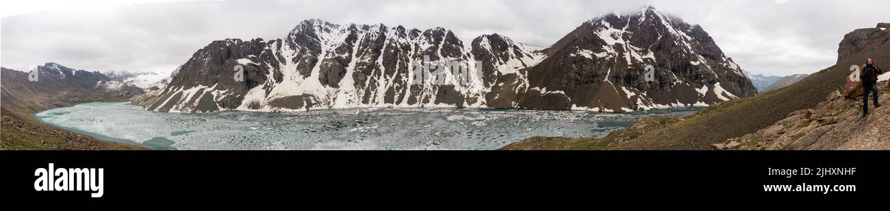 Trekking to Ala Kol Lake the Karakol National Park of Kyrgyzstan's ...