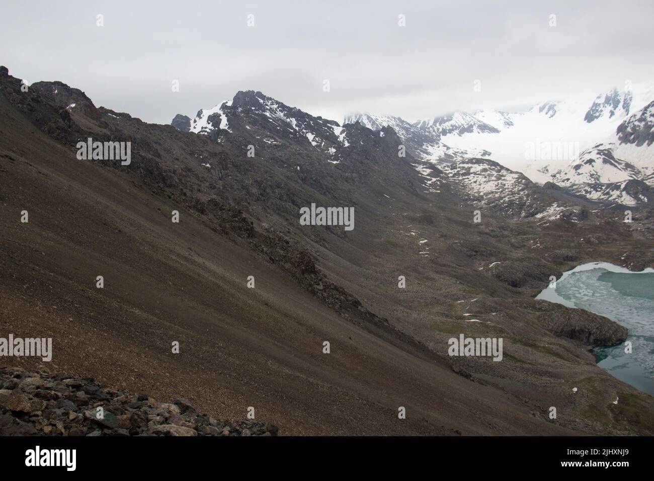 Trekking to Ala Kol Lake the Karakol National Park of Kyrgyzstan's ...