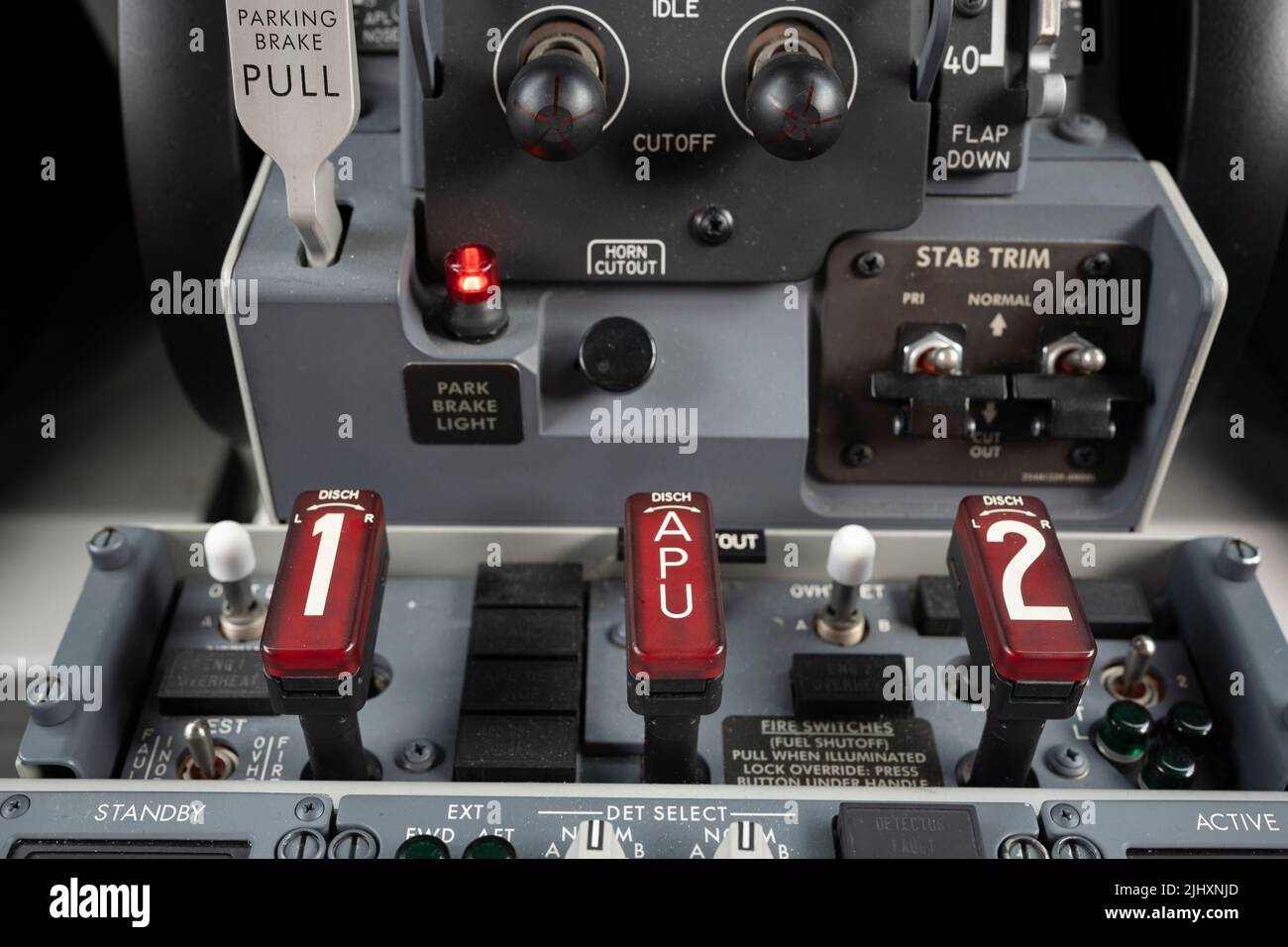 Boeing 737 max cockpit controls hi-res stock photography and images - Alamy