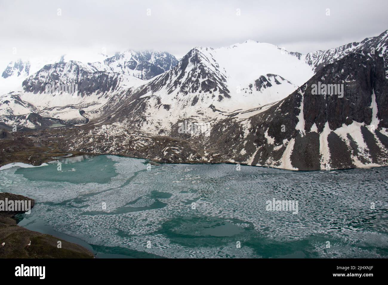 Trekking to Ala Kol Lake the Karakol National Park of Kyrgyzstan's ...