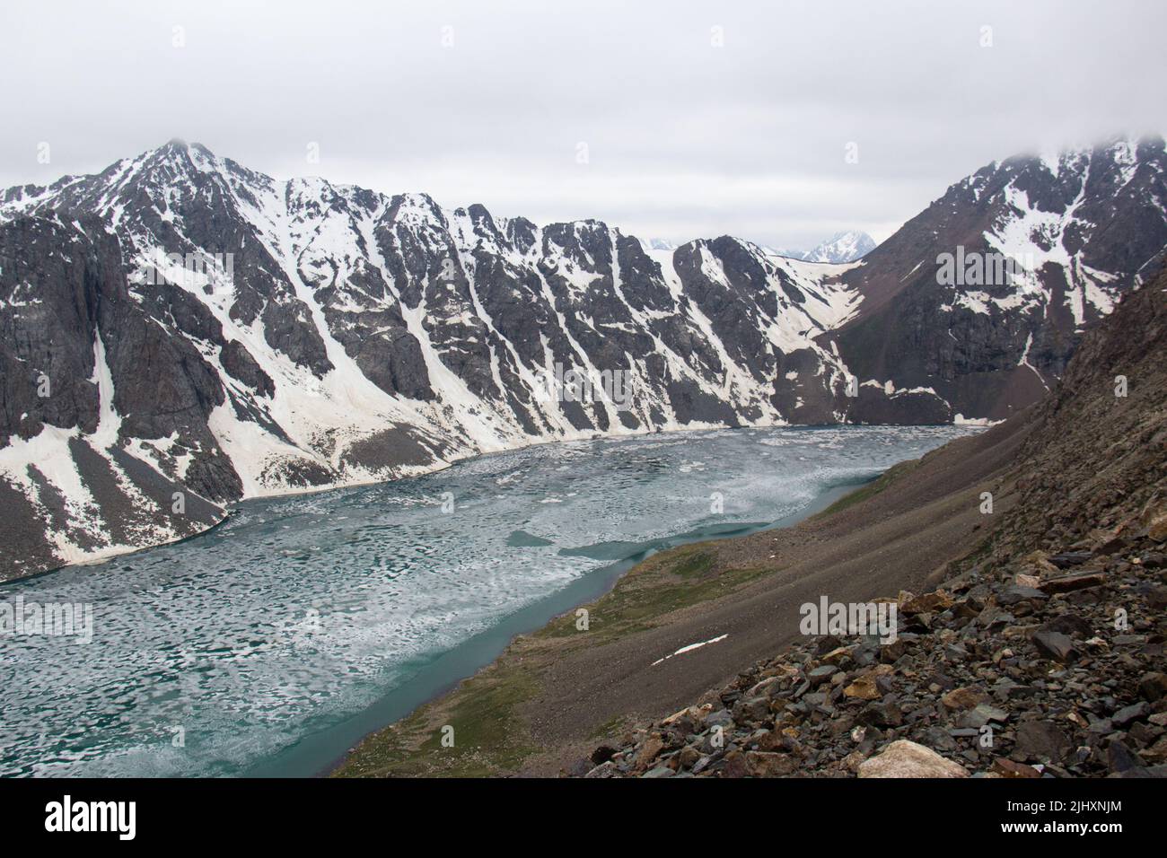 Trekking to Ala Kol Lake the Karakol National Park of Kyrgyzstan's ...