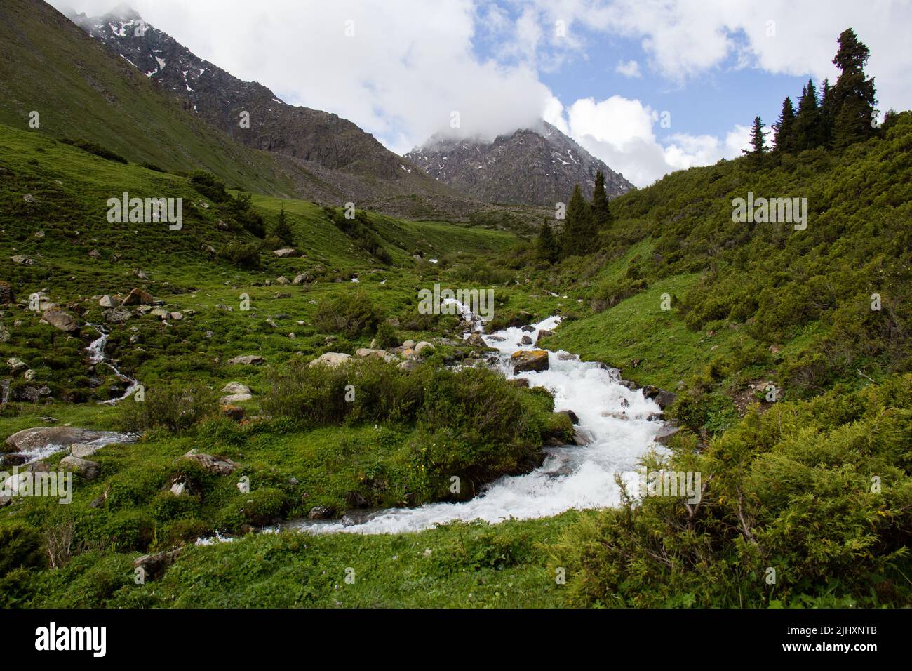 Trekking to Ala Kol Lake the Karakol National Park of Kyrgyzstan's ...