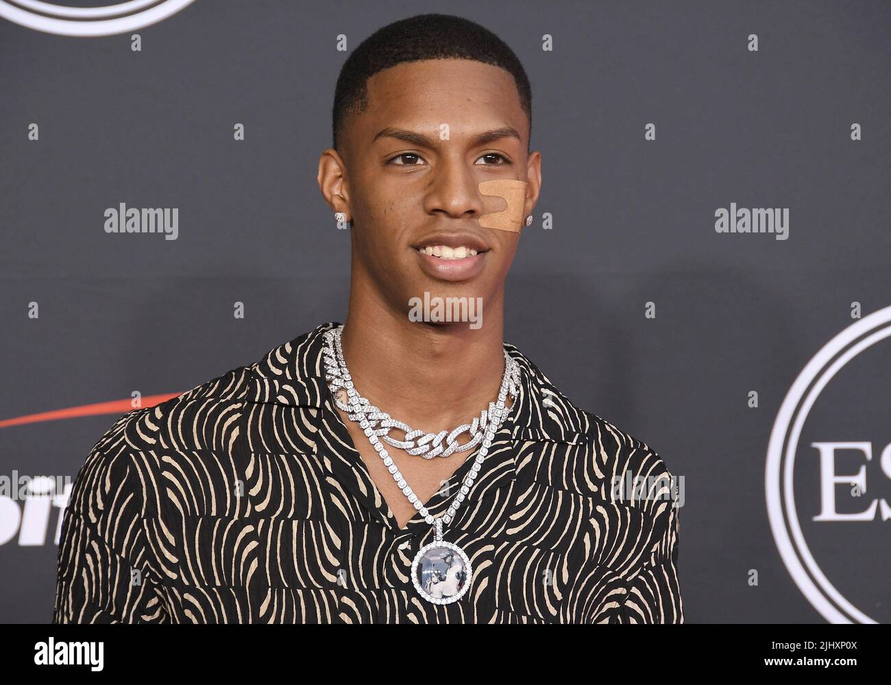 Los Angeles, USA. 20th July, 2022. Hansel Enmanuel arrives at the 2022 ...