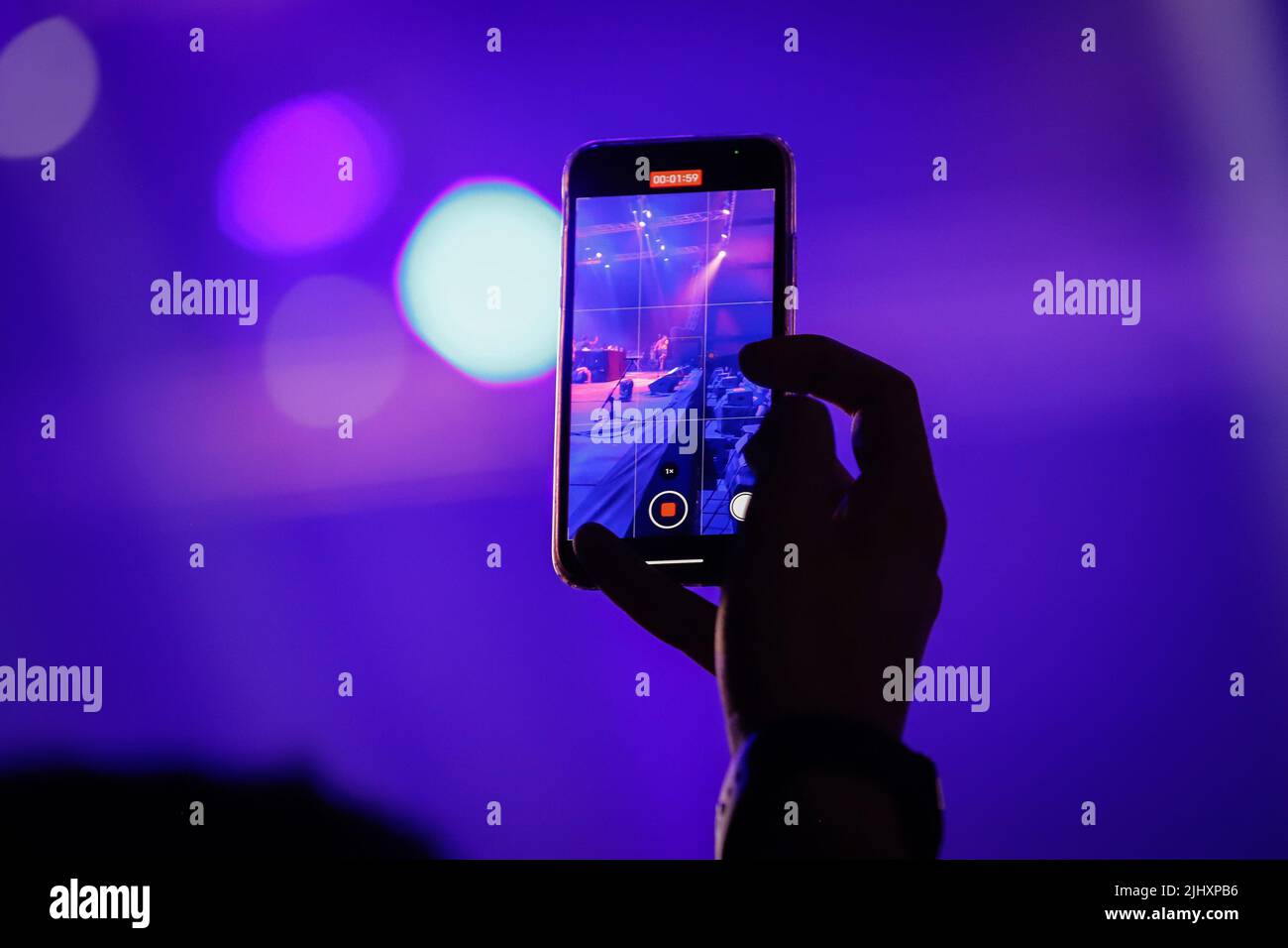 Nello Taver, stage name of Vincenzo Siciliano during the Italian singer ...