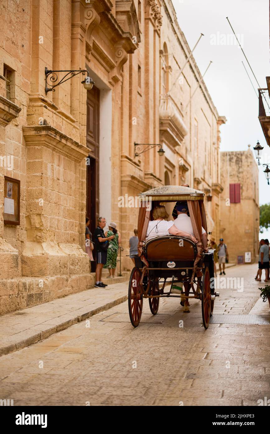 Mdina 09 July 2022.Images from Mdina, the old capital of the state of ...