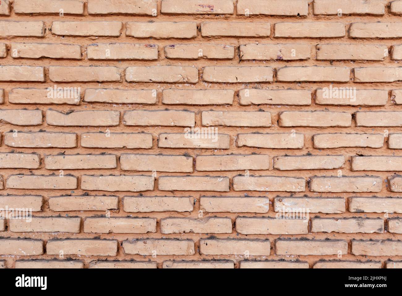 Brown brick wall texture with rough pattern Wallpaper background. Brick ...