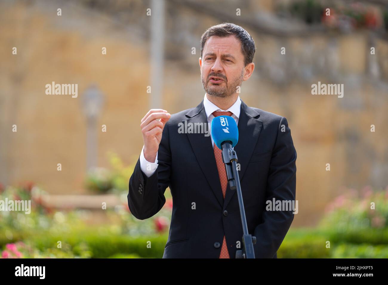 Bad Staffelstein, Germany. 21st July, 2022. Eduard Heger, Prime ...