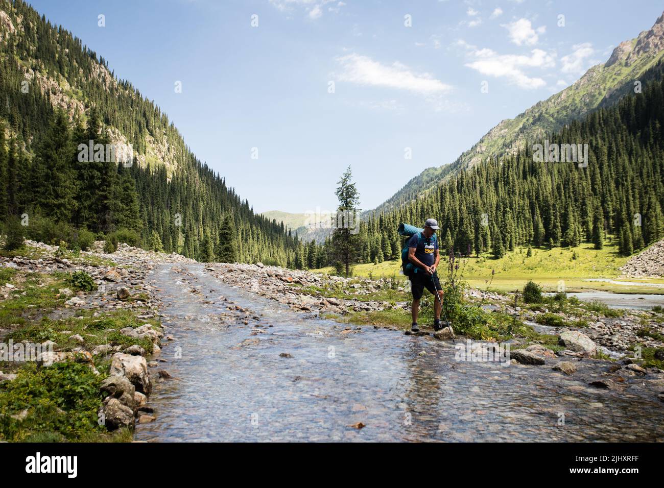 Trekking to Ala Kol Lake the Karakol National Park of Kyrgyzstan's ...