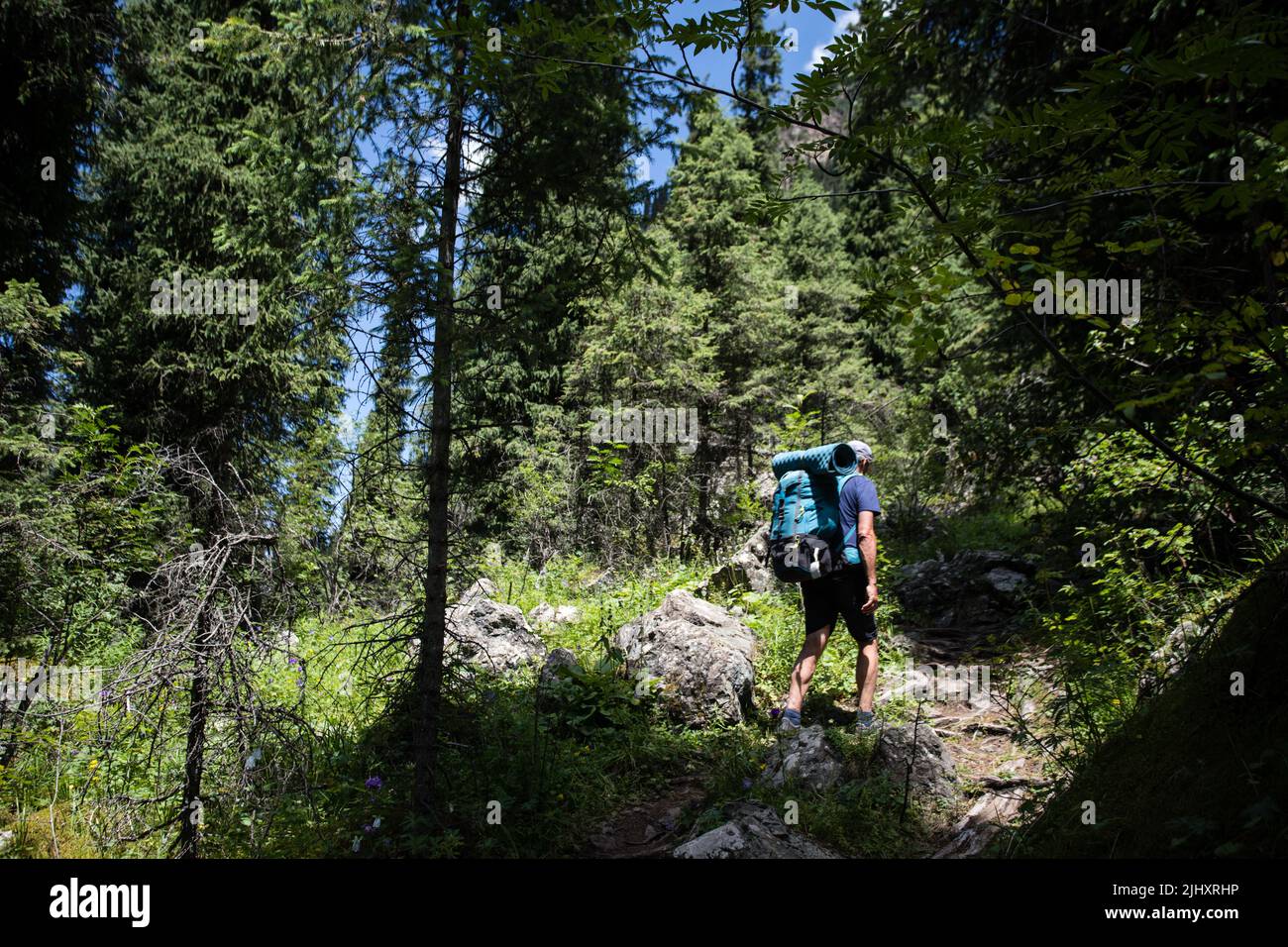Trekking to Ala Kol Lake the Karakol National Park of Kyrgyzstan's ...